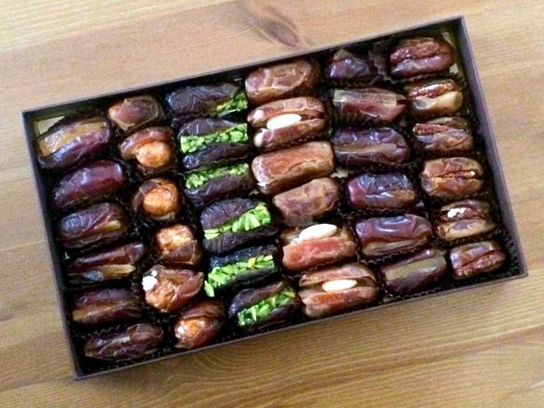 Dates Stuffed with Candied Pistachios // Bateel, Dubai AE | HotDish